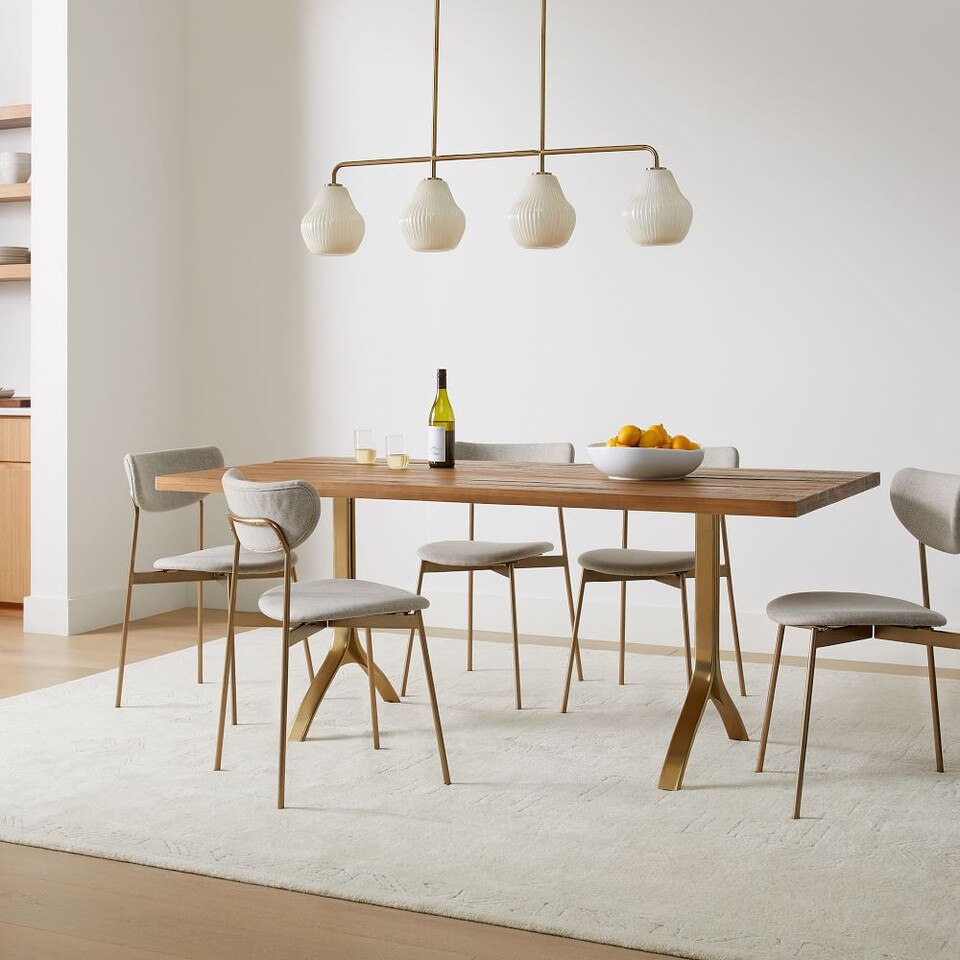 Avery Wishbone Dining Table (188 cm) | West Elm UK